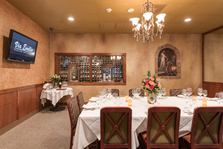Gallery – Via Emilia Italian Restaurant – The Woodlands, Texas